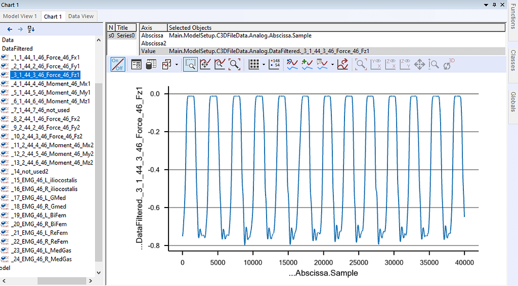 Baseline drift (offset) correction from force plate analog data - Main ...