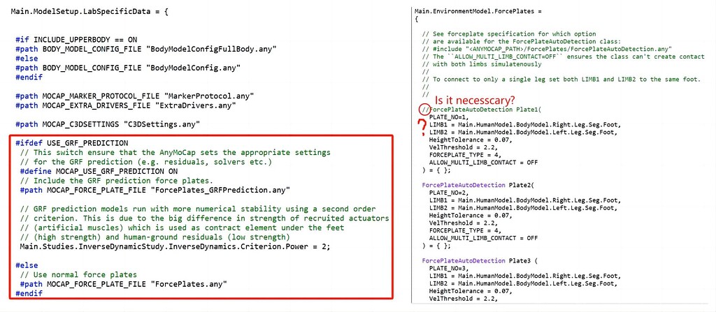 How to change the settings of Mocap LowerExtremity model - Main Forum - AnyScript forum